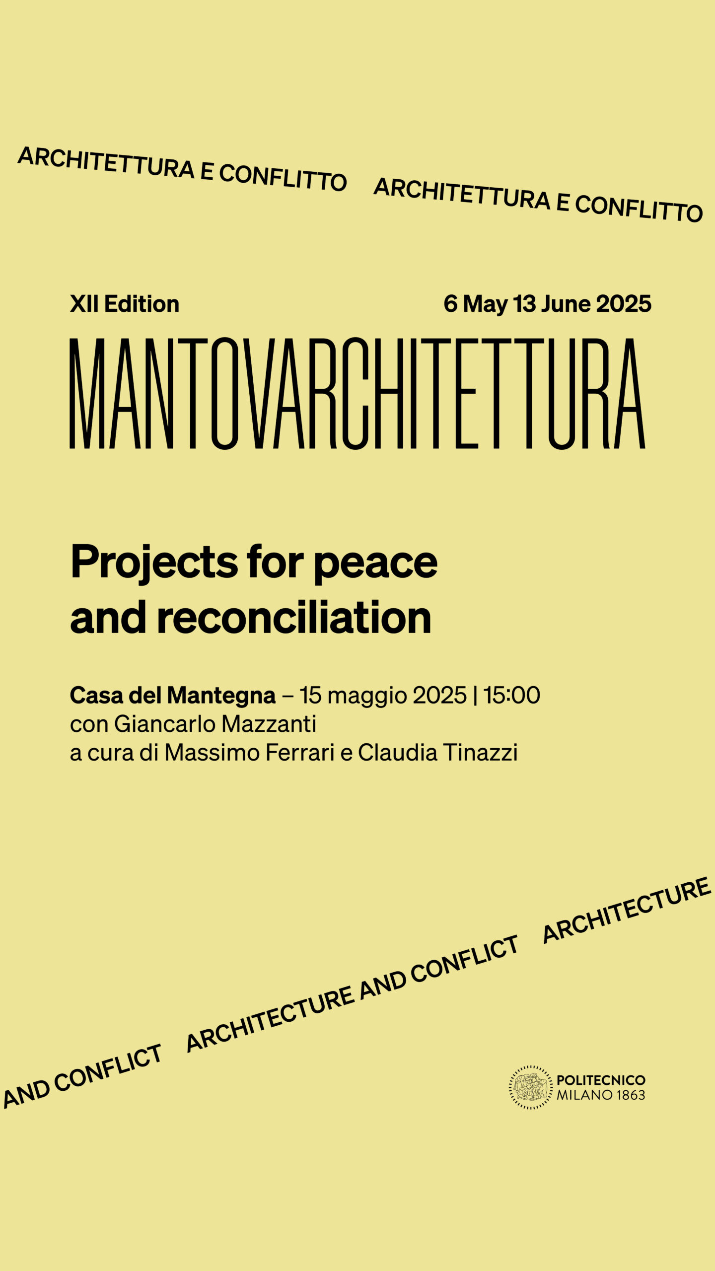 Projects for peace and reconciliation – Mantovarchitettura